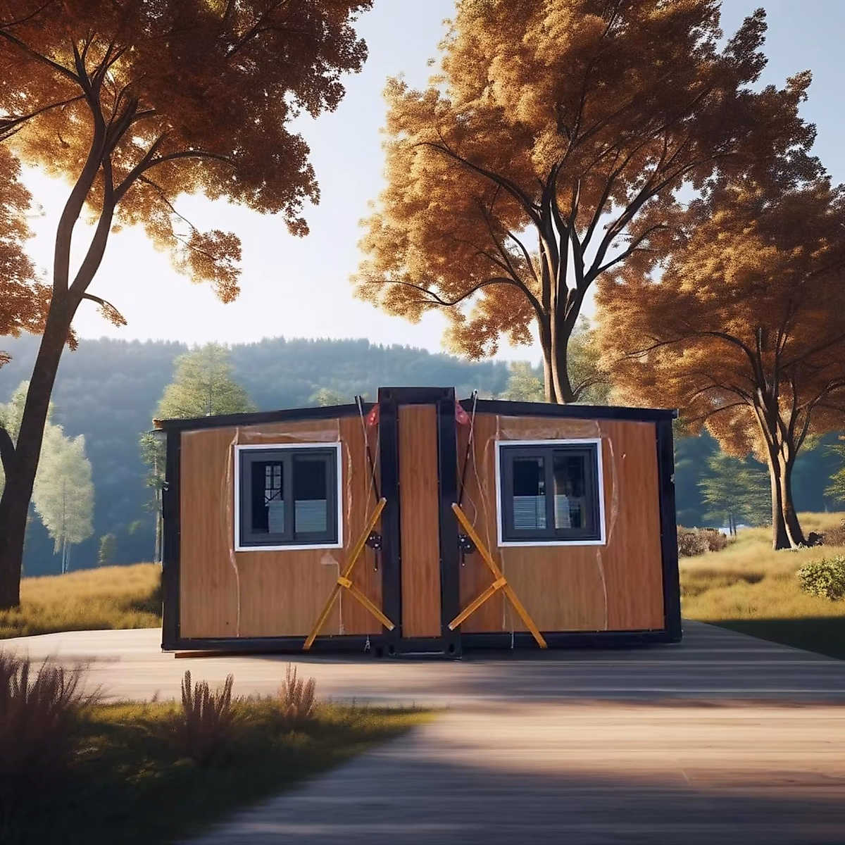 Wholesale 20ft Prefab Shipping Container Home Tiny House Made of Steel China's Best Prefable Container House