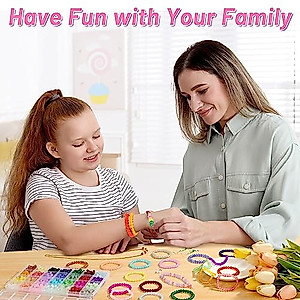 shynek 1400 Piecess 6mm Round Glass Beads for Jewelry Making, 28 Colors Crystal Beads for Bracelets Jewelry Making and DIY Crafts