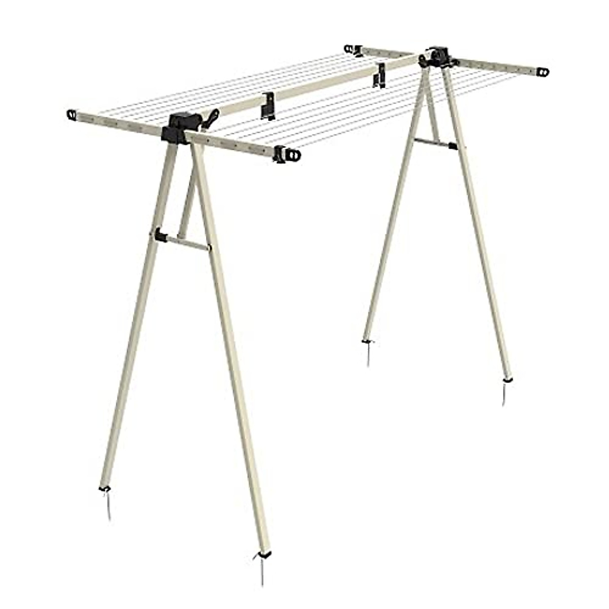 Daytek Portable A-Frame Clothesline, 72 Feet Drying Space