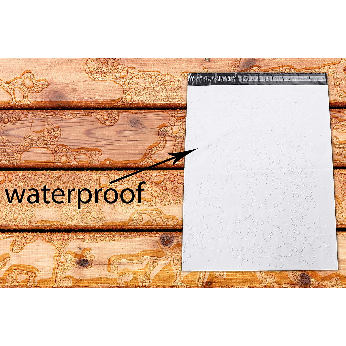 50 Pcs 19x24 Inch Poly Bag Mailer 2.35 MIL Recyclable Heavy-Duty Premium Envelopes Shipping Bags, Self Adhesive, Waterproof, Privacy Shielded and Tear-Proof Postage Postal Envelopes, 24x19 Large