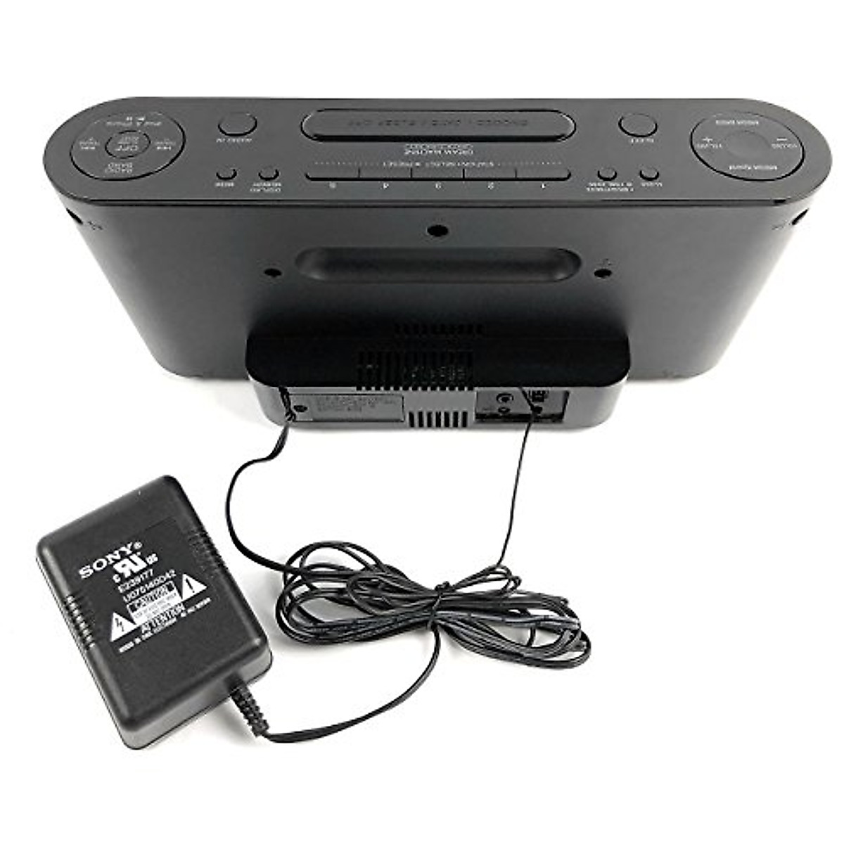 Sony ICFCS10iP - AM/FM Clock Radio with iPod/iPhone Speaker Dock.