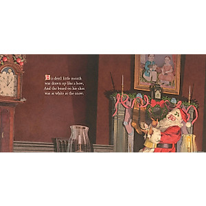 The Night Before Christmas Hardcover: The Classic Edition (Celebrate The Holiday Season with Santa Claus)