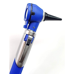 BLUE OTOSCOPE SET -LED Otoscope/School Kit-CYNAMED