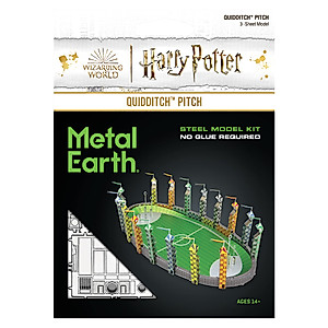 Metal Earth Harry Potter Quidditch Pitch 3D Metal Model Kit Fascinations