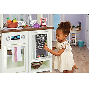 Little Tikes First Market Kitchen Pretend Play Kitchen w/Over 20 Accessories