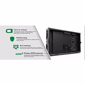 LILLIPUT BM150-4K 15.6" Carry-on 4K Monitor 3840?160 Ultra-HD Resolution, 1000:1 Contrast Ratio, 25ms Response Time