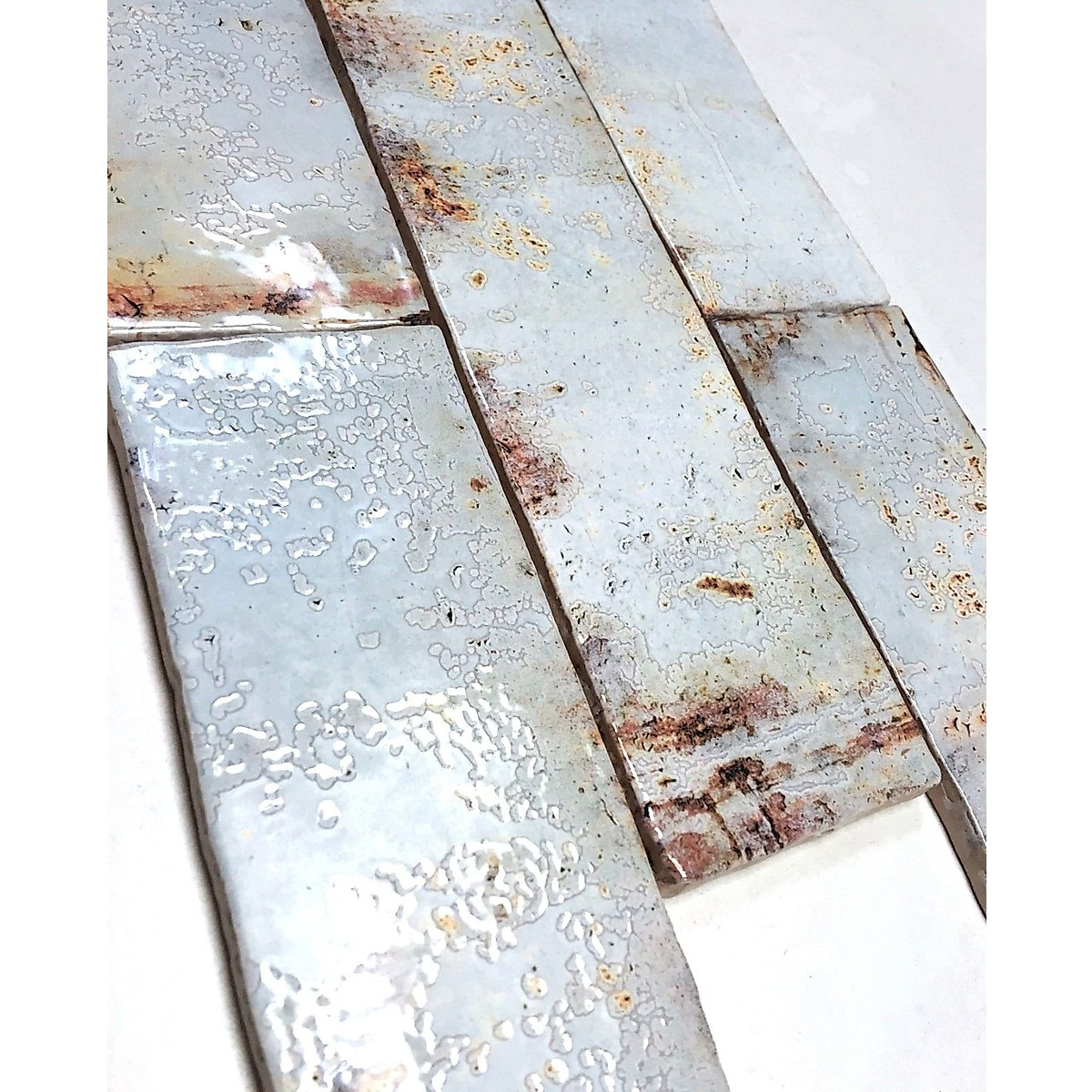 3x12 Palermo Collection Aires Glazed Ceramic Tile Backsplash Decor Wall Bath (1sf, 4pcs)