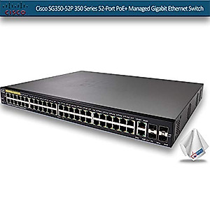 Cisco SG350-52P 350 Series 52-Port PoE+ Managed Gigabit Ethernet Switch SG350-52P-K9