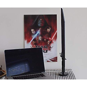Robe Factory Star Wars The Mandalorian Darksaber 24-Inch LED Desk Light Lamp