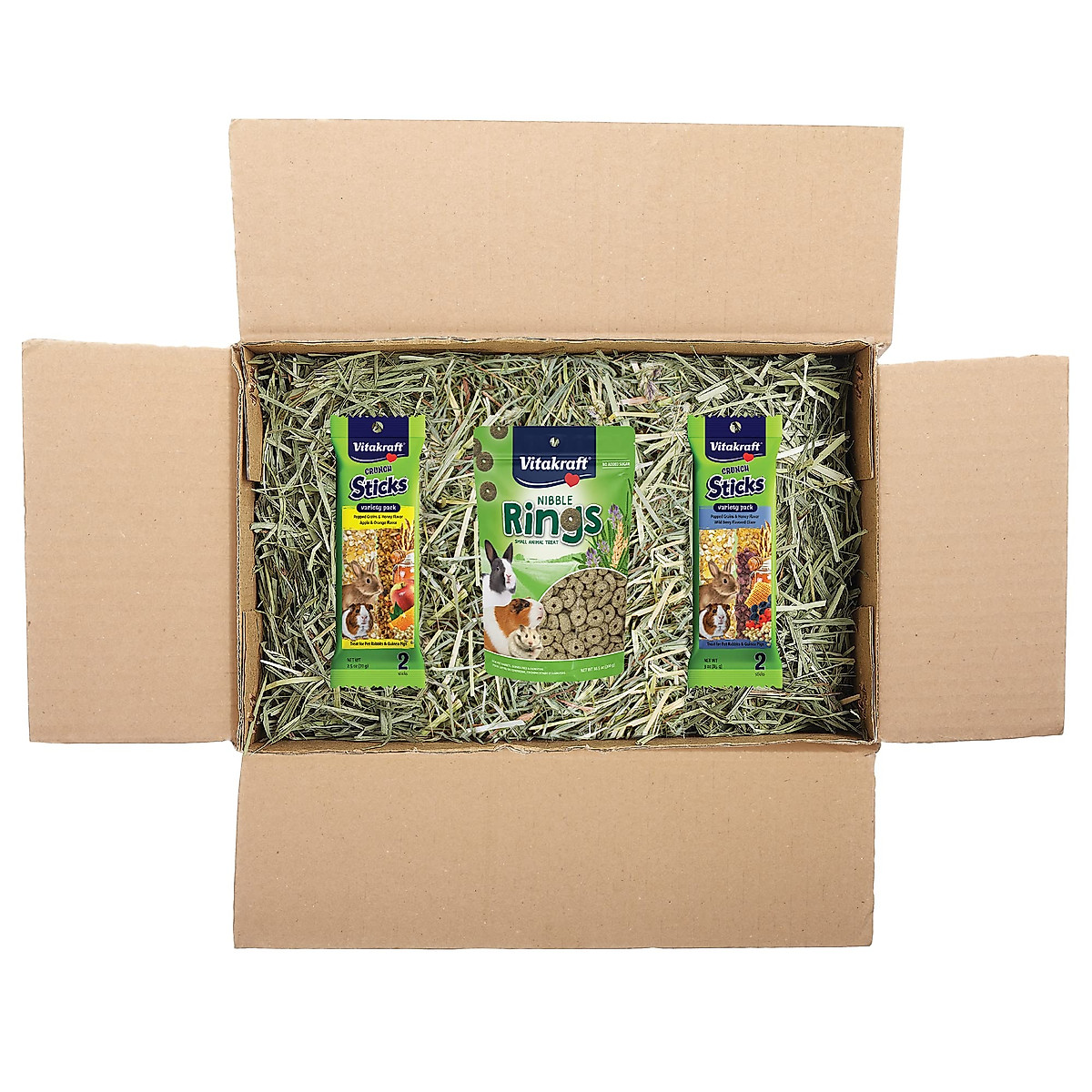 Vitakraft Small Animal Timothy Hay for Guinea Pigs, Rabbits, and Chinchillas - 10 lbs