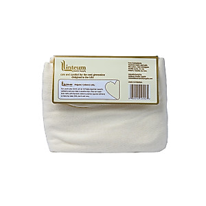 Linteum Textile Premium Jersey Knit Baby Crib Fitted Sheet, 100% Cotton (1, Beige)