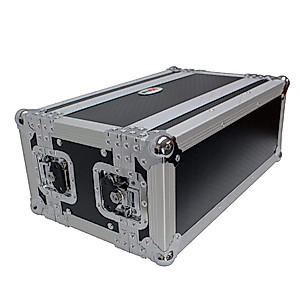 ProX X-4U7D 4U Deluxe Effects Rack 7" Deep Rail to Rail W/Handle