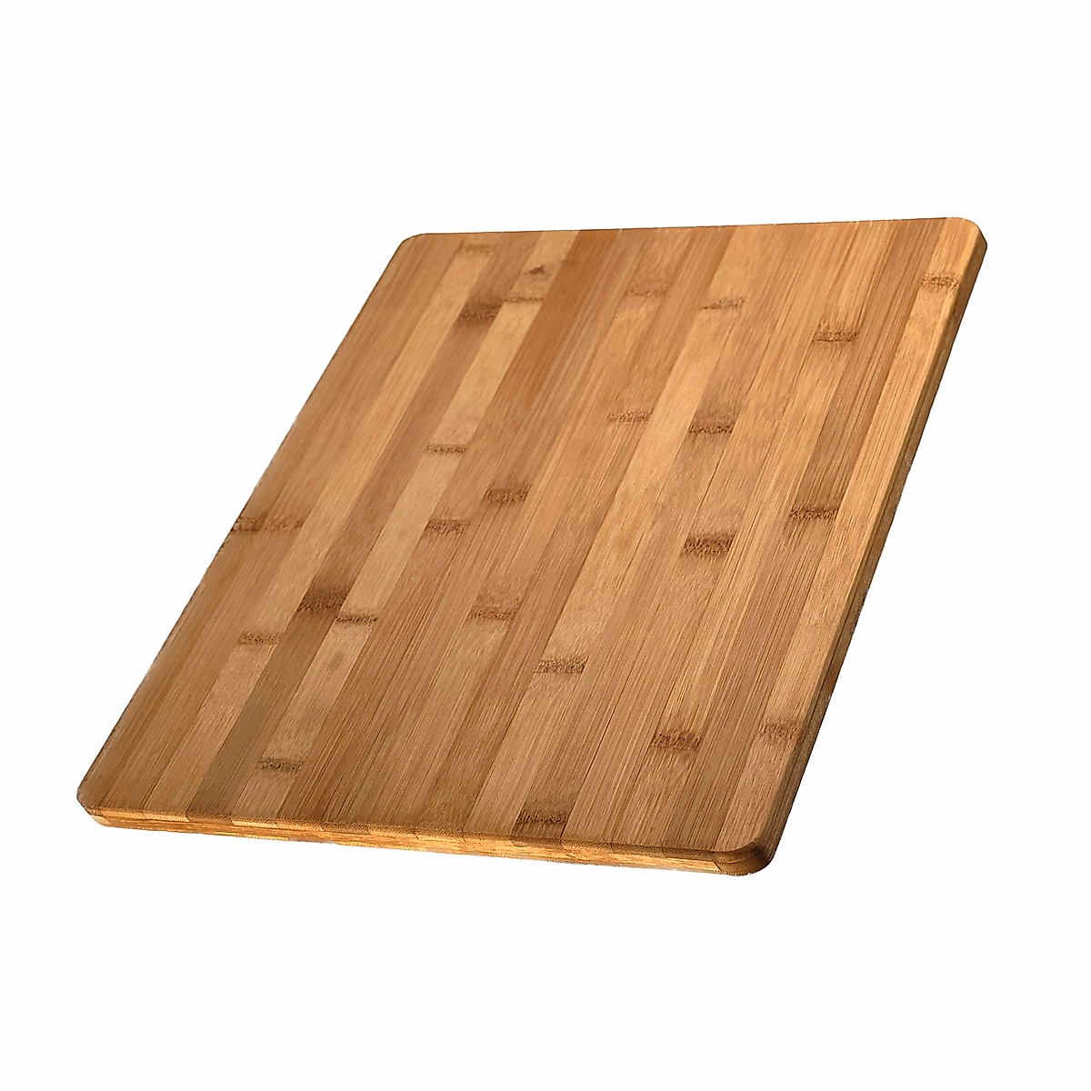 Simply Bamboo CBV115 15 X 12 Valencia Brown Eco-Friendly Bamboo Wood Cutting Board for Kitchen | Chopping Board | Carving/Slicing Vegetables, Meat, Fruits | 100% Organic & Safe Wood
