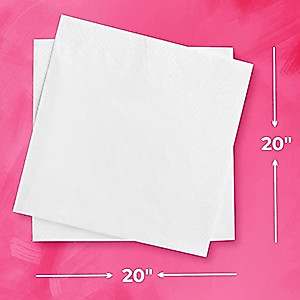 White Tissue Paper for Gift Bags Bulk,20 x 20 inch Sheets, 100 Sheets, Gift Tissue Paper for Packaging,White Tissue Paper Bulk Pack , Wrapping Tissue Paper,100 Sheets of 20" X 20" White Tissue Paper