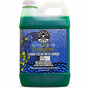 Chemical Guys CWS_110_64 Honeydew Snow Foam Car Wash Soap (Works with Foam Cannons, Foam Guns or Bucket Washes) Safe for Cars, Trucks, Motorcycles, RVs & More, 64 fl oz (Half Gallon), Honeydew Scent
