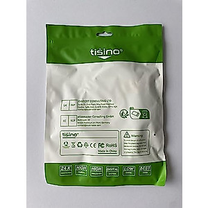 tisino 3.5mm to XLR Cable Unbalanced Mini Jack 1/8 inch to XLR Male Adapter Microphone Cord- 1.6ft/50cm