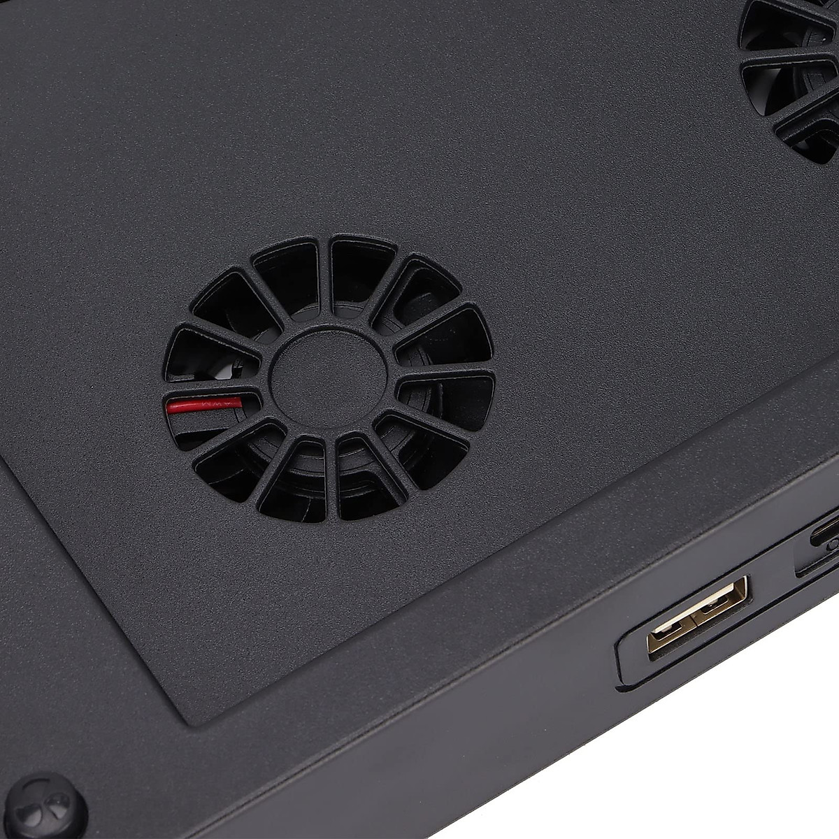 Vertical Cooling Stand for Xbox Series X Console and Controller, Dual Gamepad Charging Dock with 1400mAh Rechargeable Battery & Series X Cooler Cooling Fan