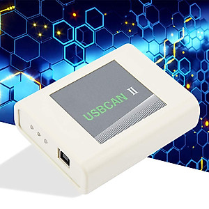 Dual-Channel USB to Can Compatible with Zlg,Single Channel Maximum Receiving is More Than 14000 Frames/Second,Supports Win98, Win200, Xp, Win7, Win8
