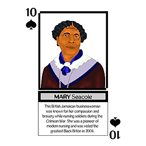 Kulture Games Playing Cards: Black Legends - Black History Playing Cards - Trivia Card Game for Family & Adult Game Night – Inspirational Black Legends