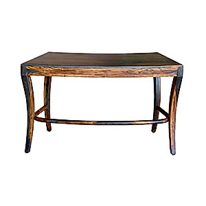 Coast to Coast Imports LLC Sheesham Highlight Wash One Drawer Writing Desk