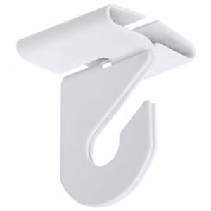 SharpTank Classroom Ceiling Hooks - High Strength Aluminum Ceiling Track Bar-Clamp Fastener Designed for Drop-Ceiling T-Bars - Holds up to 15 lbs (12 Pairs)