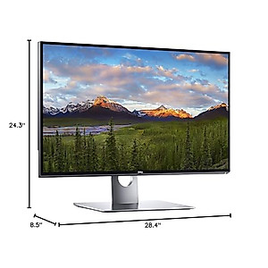 Dell Ultrasharp Up3218K|31.5 inches| 8K| 7680 X 4320 At 60 Hz| IPS Technology| Vesa Mount Compatible UP3218K,Black