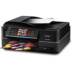 Epson Artisan 835 Wireless All-in-One Color Inkjet Printer, Copier, Scanner, Fax (C11CA73201)