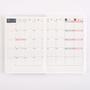 Hobonichi Techo Cousin Book [Japanese/A5/January 2024 Start/Monday Start/6-months x 2books]