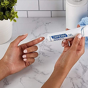 Differin Adapalene Gel 0.1% Acne Treatment, 45 gram, 180-day supply, 1.6 Ounce (Pack of 2)