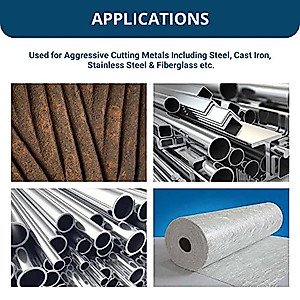 Benchmark Abrasives 4-1/2" Aluminum Oxide Depressed Center Thin Cut Off Wheel .040" Thick 7/8"Arbor, Metal Cutting Grinding Wheel, Angle Grinding Cutting Wheel - 50 Pack