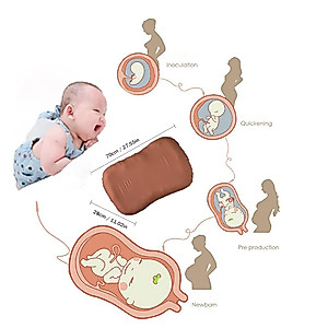 oliwex Baby Lounger，Baby Lounger Pillow 0-24 Months,Baby Lounger Nest，Newborn Lounger Pillow，Baby Lounger Pillow for Newborn (Light Pink)