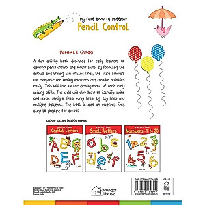My First Book of Patterns: Pencil Control