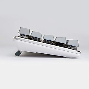 Qisan Holiday Sale 20% Discount Off Mechanical Keyboard Gaming Keyboard Gateron Brown Switch PBT Keycaps Keyboard Wired Backlit Mini Design (60%) 68 Keys Keyboard White Magicforce (White Gray Combo)