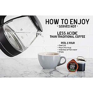 Java House Cold Brew Coffee Concentrate Single Serve Liquid Pods - 1.35 Fluid Ounces Each (Decaf, 12 Count)…