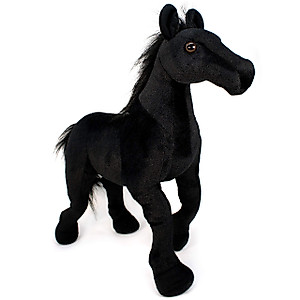 TigerHart Ignacio The Black Stallion - 18 Inch Stuffed Animal Plush