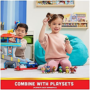 Paw Patrol, 10th Anniversary, All Paws On Deck Toy Figures Gift Pack with 10 Collectible Action Figures, Kids Toys for Ages 3 and up