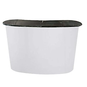 YIYIBYUS Promotion Pop Up Display Table Trade Show - Salon Reception Desk Promotion Retail, Reception Desk Illuminated Reception Area Counter Desk Receptionist Desk