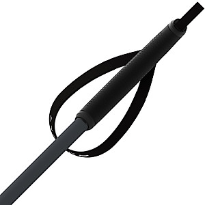 Fischer Unisex BC Offtrack Adult Durable Lightweight Stable Aluminum Adventure Nordic Ski Poles with Adjustable Straps, 135