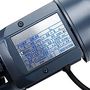 8milelake 1/2HP Electric Industrial Centrifugal Clear Clean Water Pump Pool Pond Farm