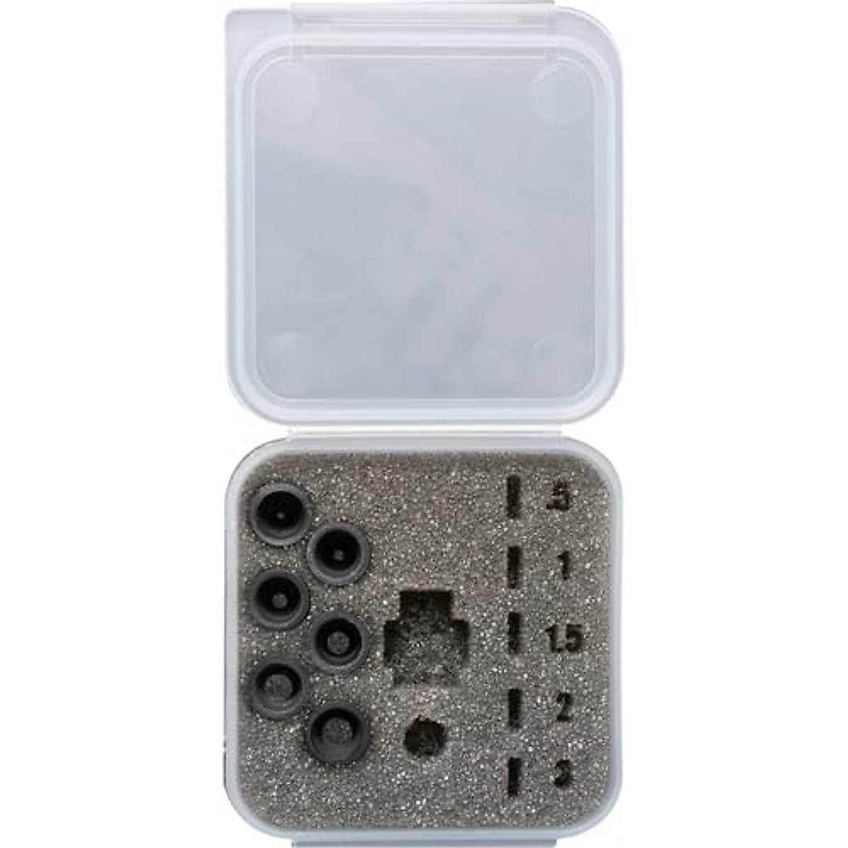 Specialty Archery Podium Peep Aperture Kit 5 pk. Black