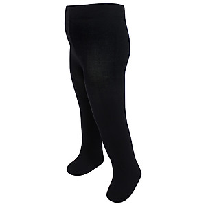 Luvable Friends baby girls Nylon Tights, Black Pink, 2-4T US