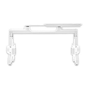 Camco Pop-A-Towel- Mountable or Portable Paper Towel Holder Dispenser, Keep Paper Towels Clean, Conserve Space in Your RV Kitchen (White) (57111)