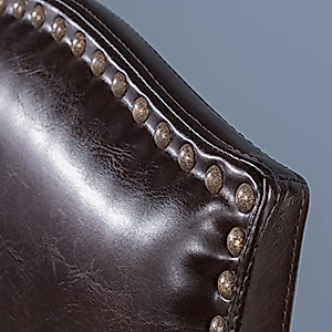 Christopher Knight Home Markson Barstools, 2-Pcs Set, Brown