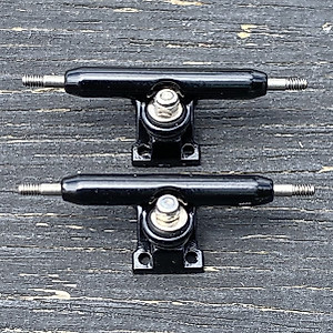 Yllo Big Hot Pink Complete 5 Ply Wood 100mm x 33mm Fingerboard with Upgraded 32mm Trucks, Lock Nuts, CNC Wheels