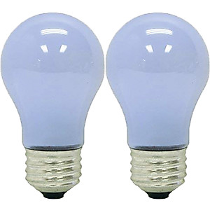 GE Lighting 40-Watt; 260-Lumens 1.4 Year Life Reveal Ceiling Fan Frost A15 Light Bulbs (8 Bulbs)