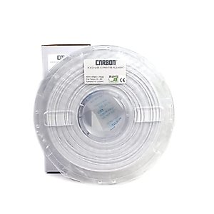 Certified Food Grade PETG 3D Printer Filament - Carbon Brand - Lab Tested FDA Compliant Food Safe, 1.75mm, 1kg, Temp: (Nozzle 220°C - 260°C, Bed: 0°C/60°C - 80°C), Accuracy: +/- 0.02 (White)