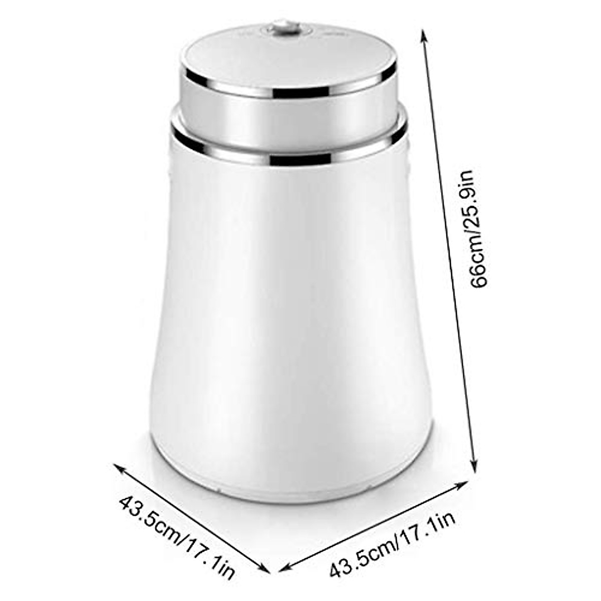 Portable Washing Machine Small Mini Hand Compact Semi Automatic Washer Laundry Perfect for Apartment Hotel Dorm