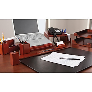 Rolodex® Wood Tones™ Letter-Size Tray, Black