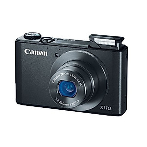 Canon PowerShot S110 12MP Digital Camera with 3-Inch LCD (Black)