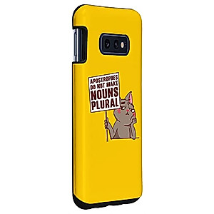 Galaxy S10e Apostrophes Don't Make Nouns Plural Funny English Teacher Case